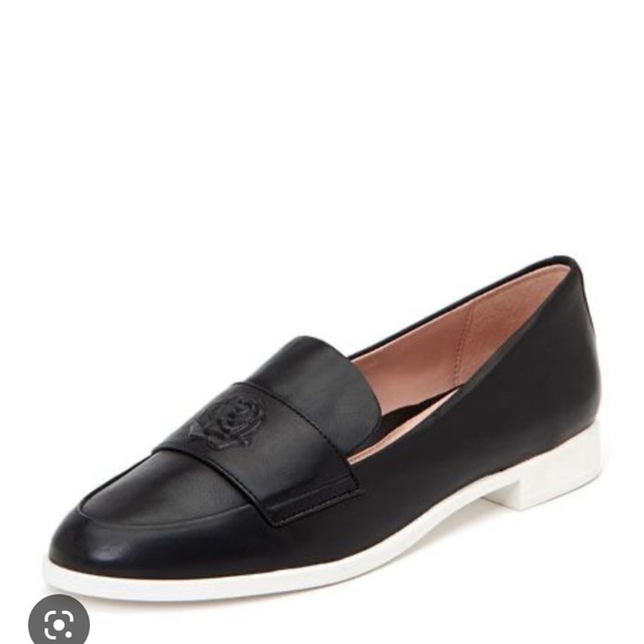 Taryn Rose | Shoes | Taryn Rose Blossoms Slip On Loafers Black White 85 ...
